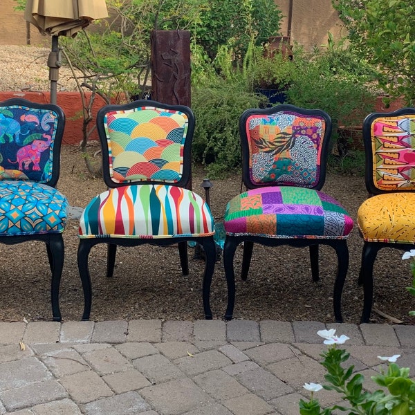 Eclectic Dining Chairs - Etsy