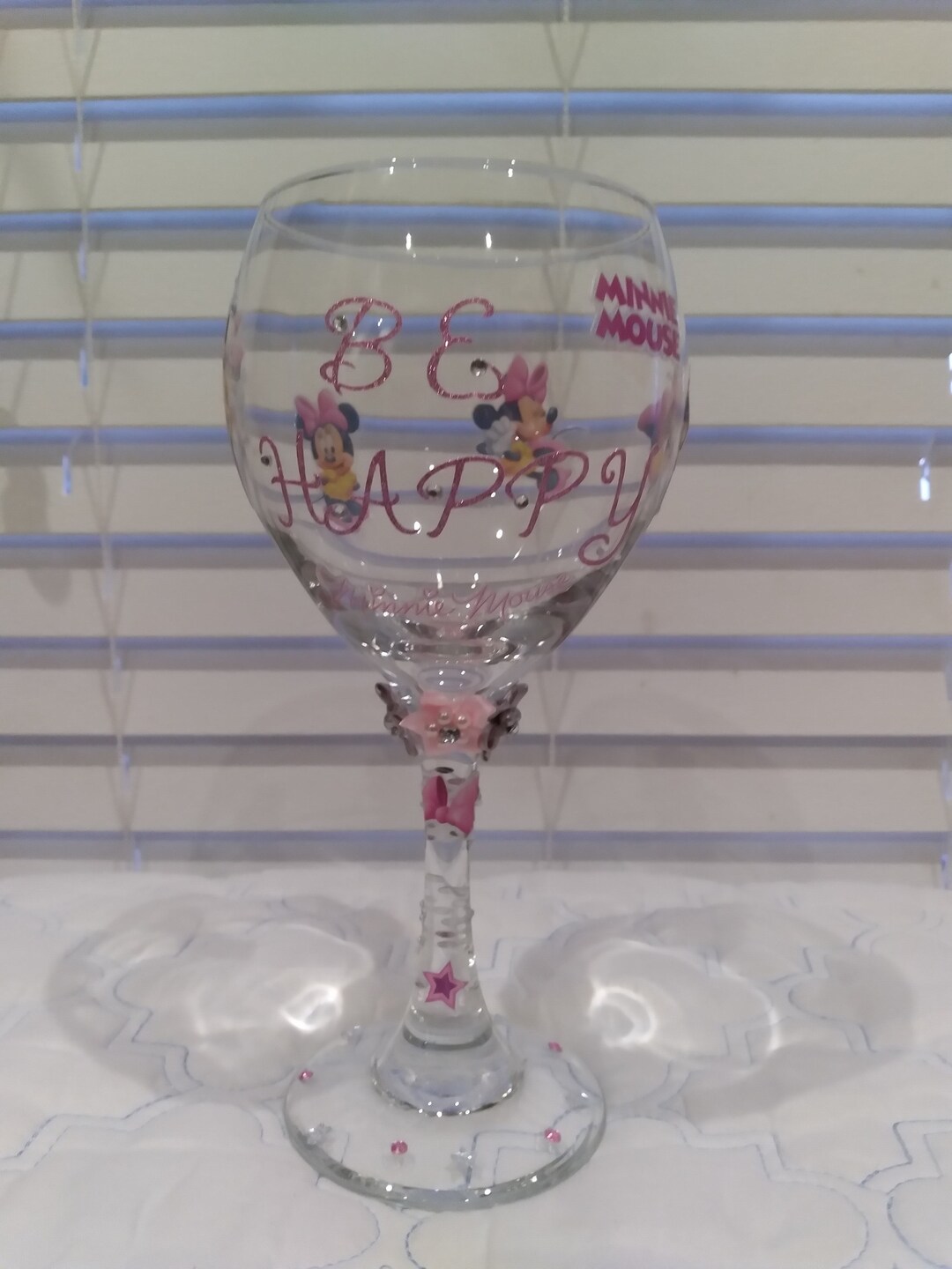 Mini Mouse Wine Glass - Etsy