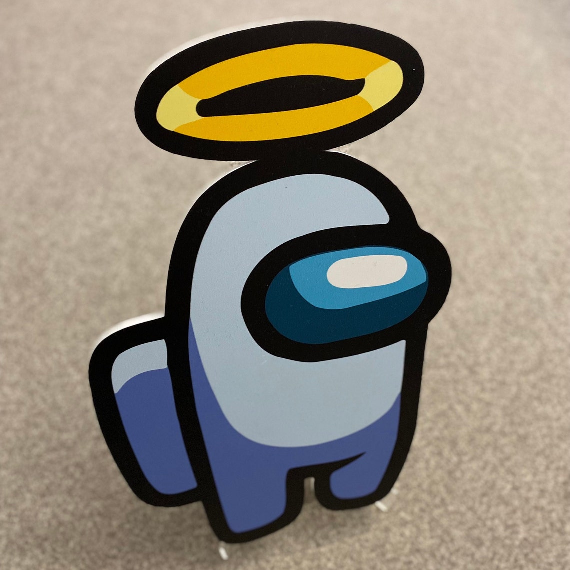 Among Us Character Cut to Shape 3D Personalised Any | Etsy India