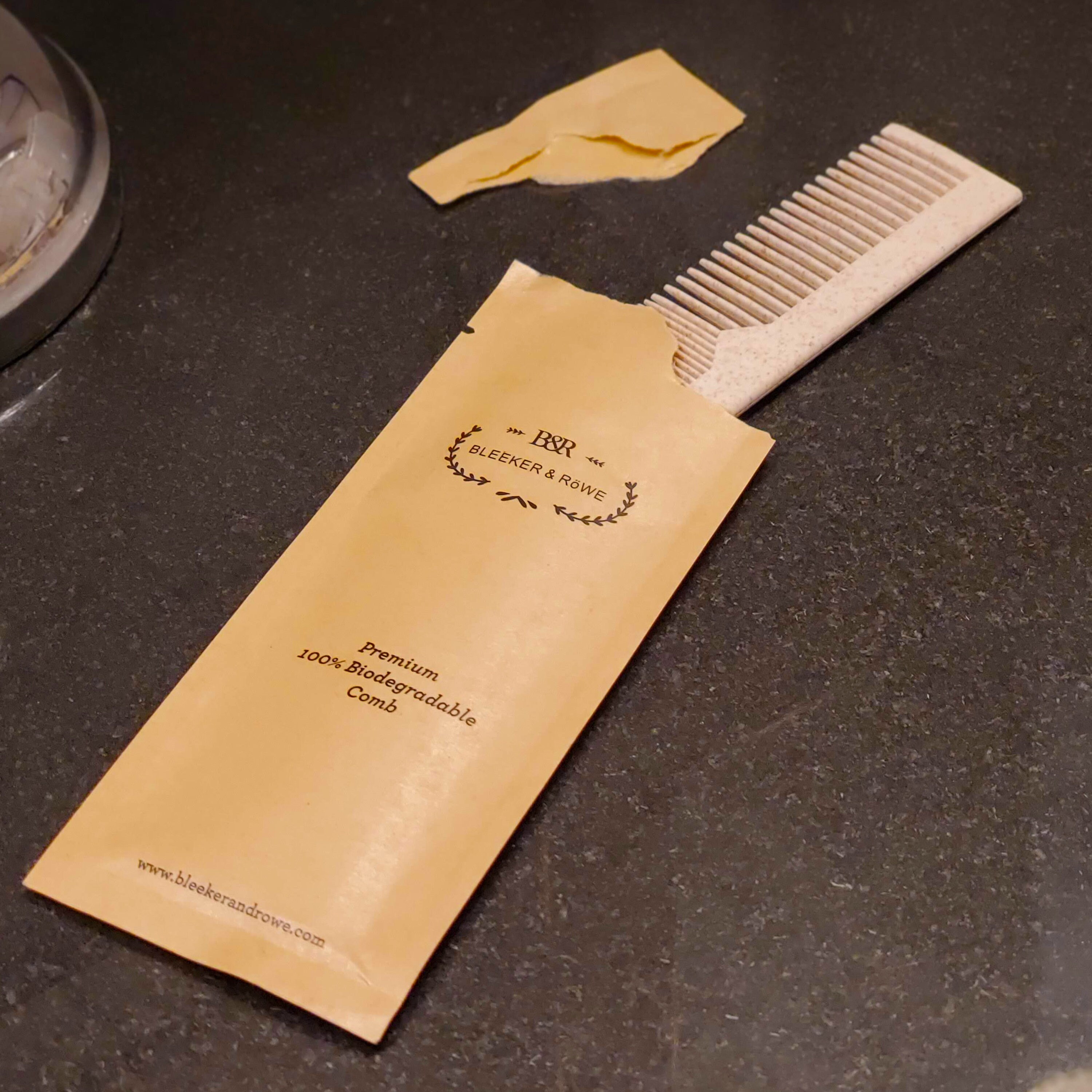 Bleeker & Rowe 100% Biodegradable Combs - Individually Wrapped ...