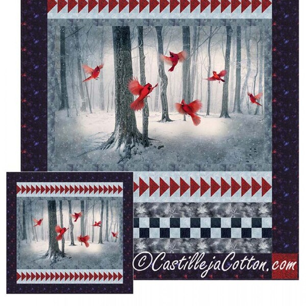 Cardinal Quilt Pattern - Etsy