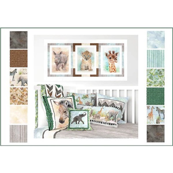 Safari Quilt Pattern - Etsy