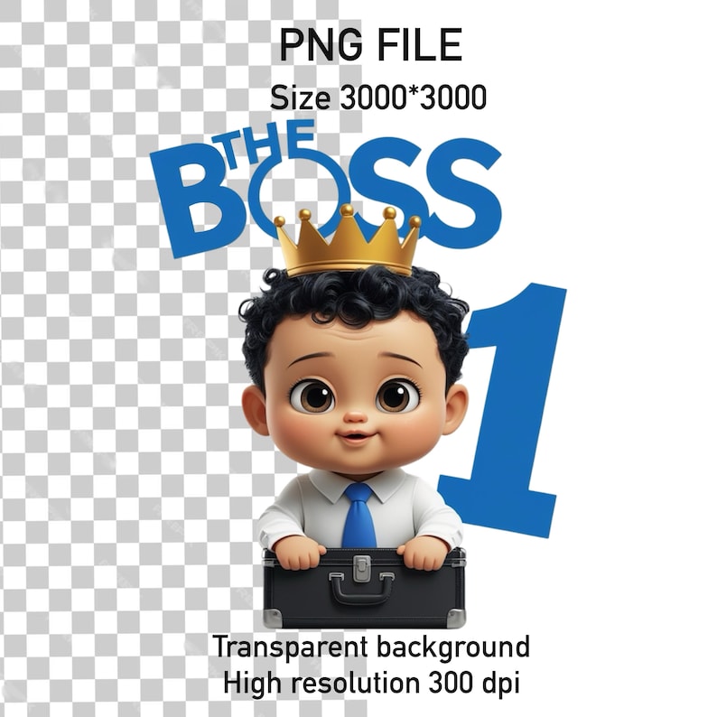 The Baby Boss 1 PNG, Cute Boss Baby Clipart, Baby Birthday Shirt Design ...