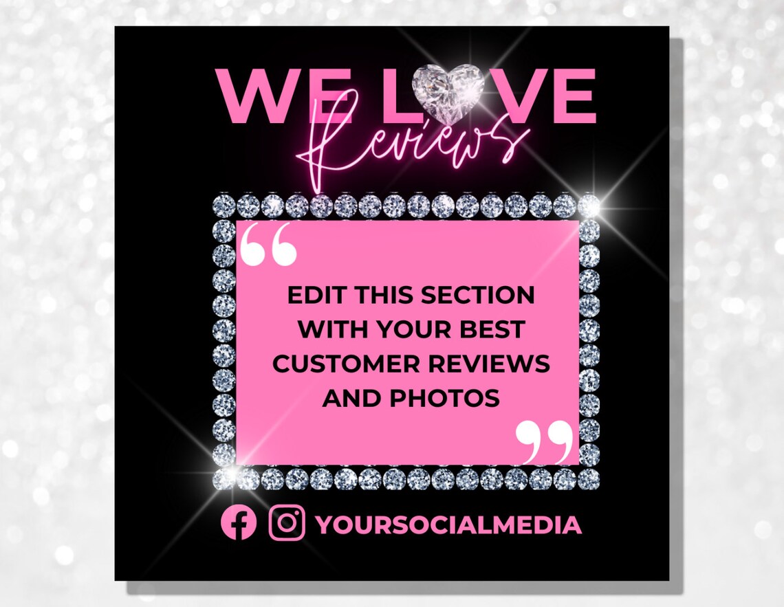 Customer Review Flyer Customer Feedback Flyer Review - Etsy