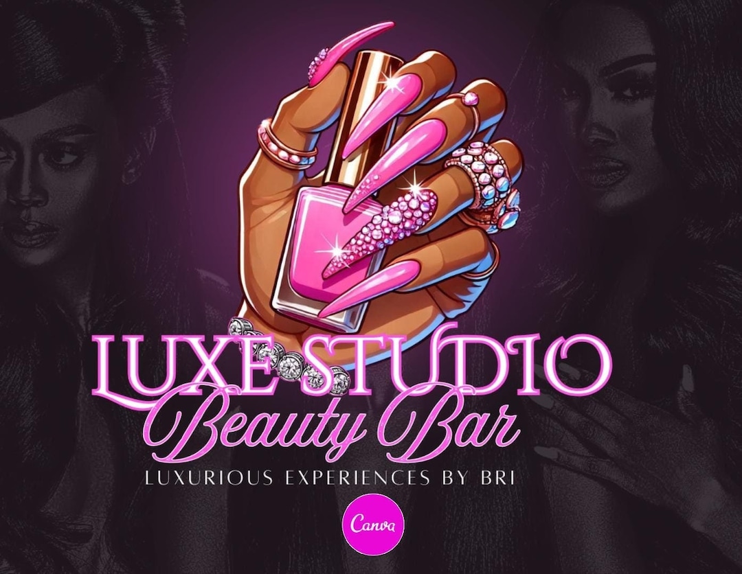 Nail Logo Design, Nail Tech Logo, Nail Technician Logo, Nail Salon Logo ...