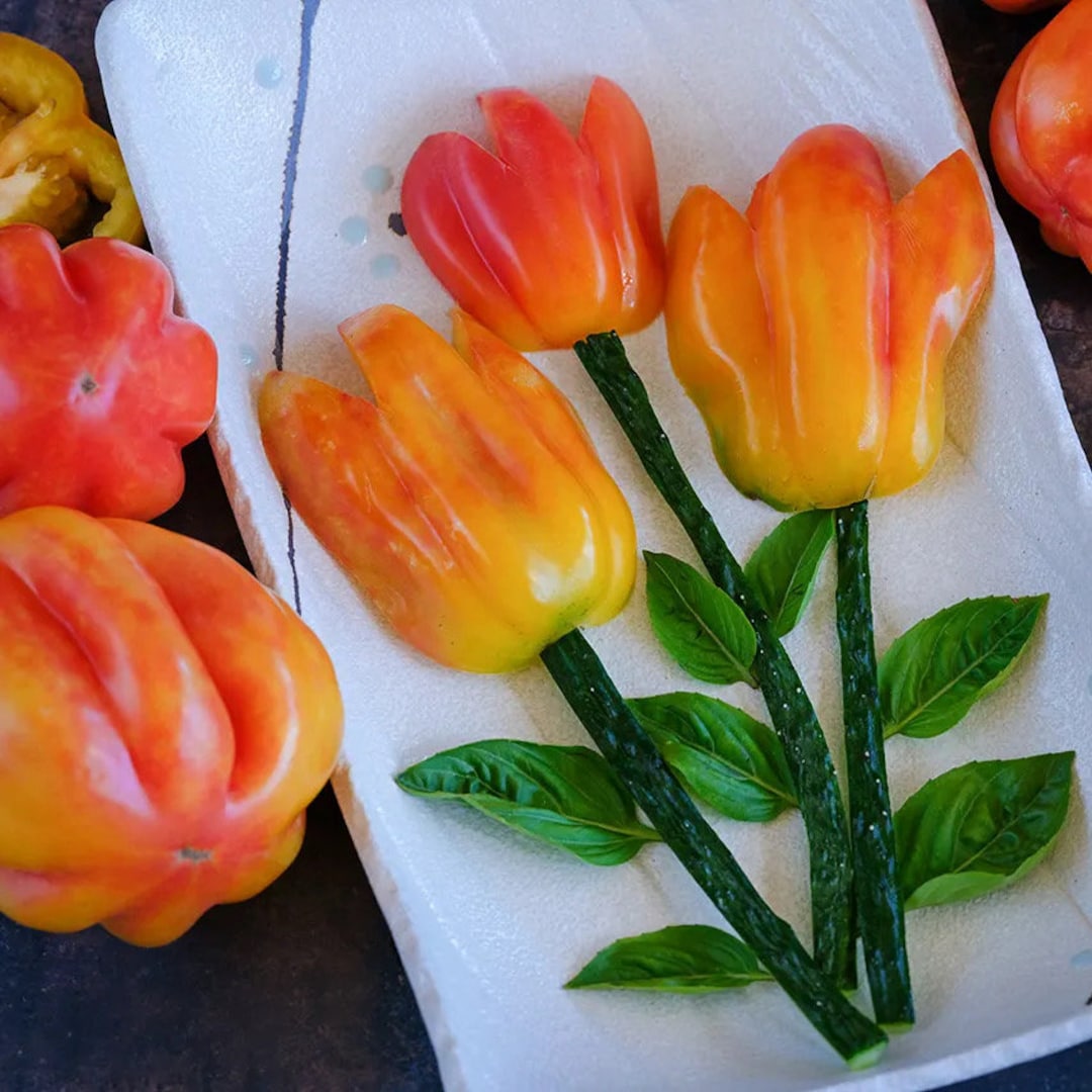 Organic Californian Tulip Tomato, Live Plant, Seedlings, Tomatoe, Rare ...