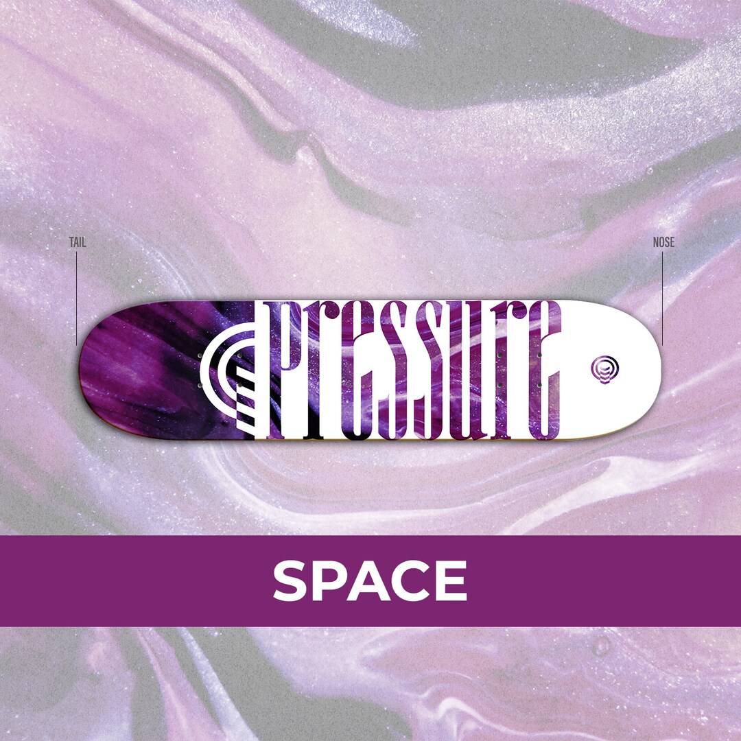 TEXTURE - SPACE | 7-ply 100% Maple Skate Deck - Etsy