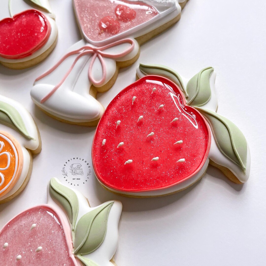 Strawberry Cookie Cutter (fruity Isomalt Class Cutter) - Etsy