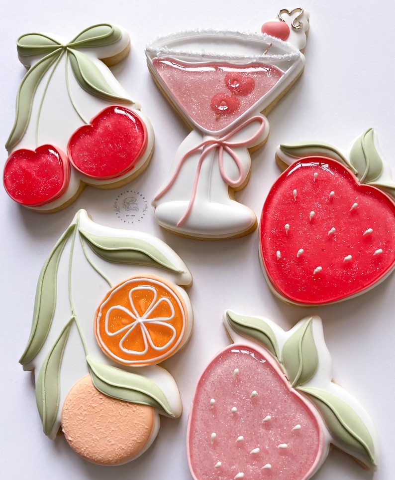 Fruity Cookie Cutter Set (fruity Isomalt Class Cutters - 4 Piece Set ...