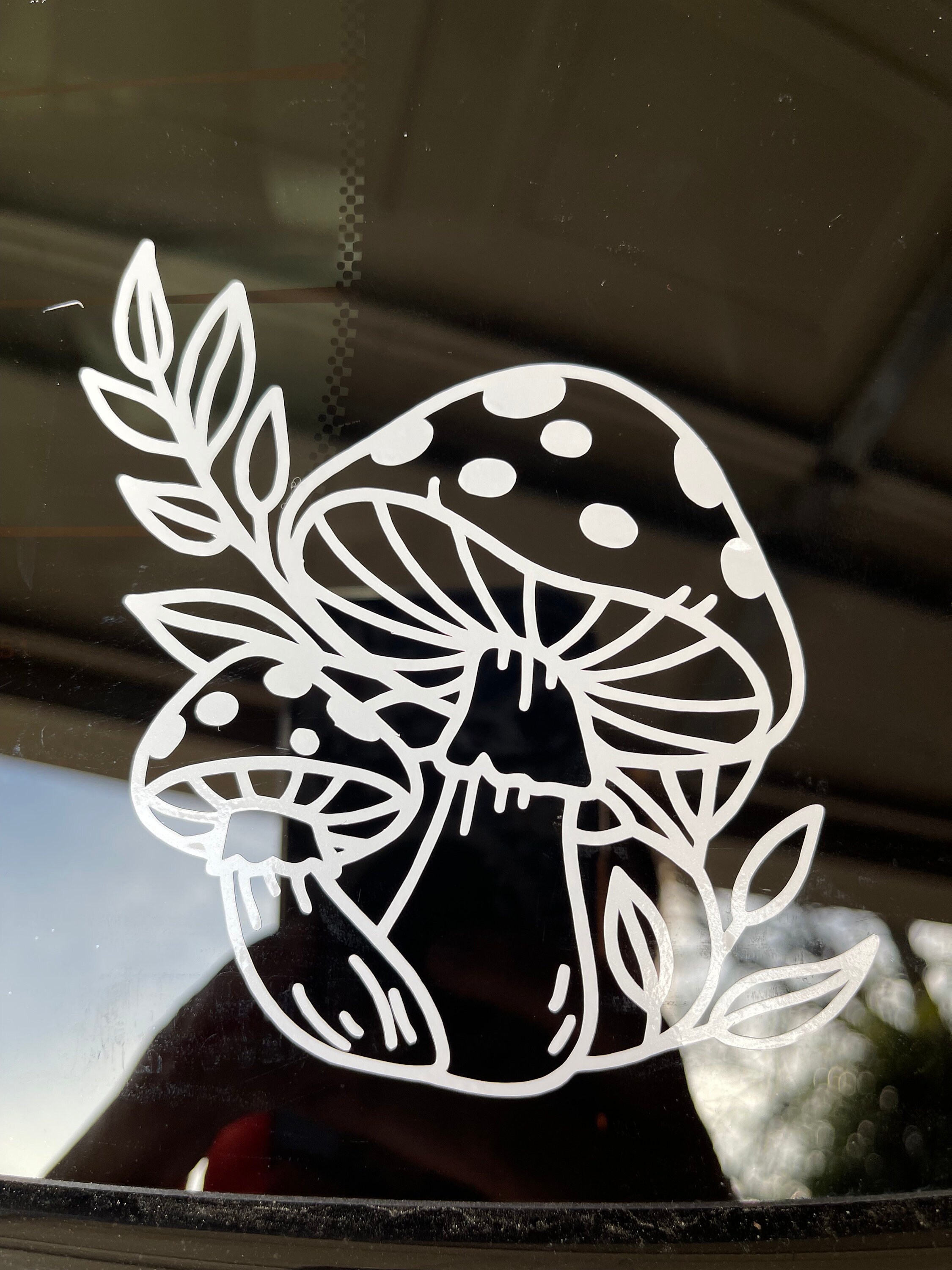 Mushroom Decal - Etsy