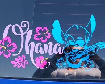 Stitch Peeking Inspired Car Laptop Vinyl Decal - Etsy