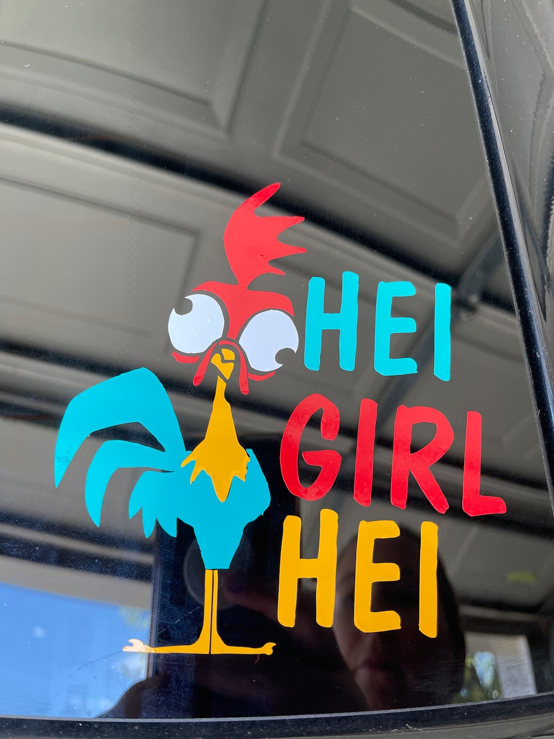 Hei Hei Decal hei Girl Hei Moana - Etsy