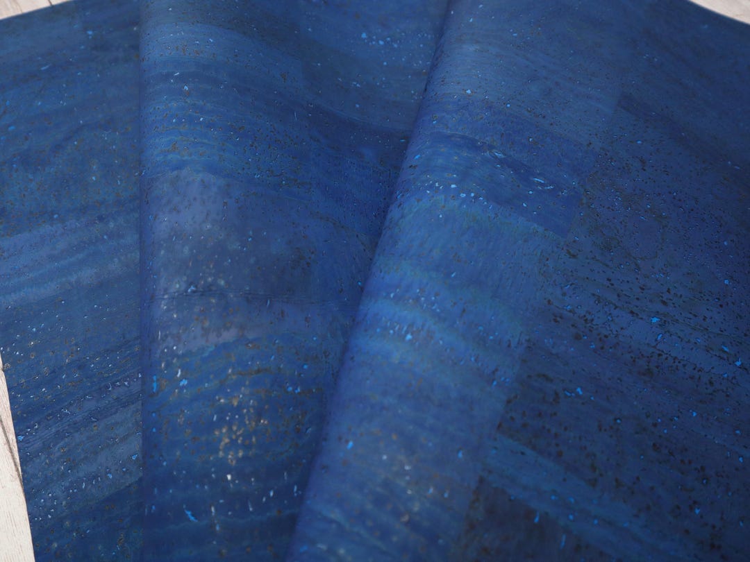 Cork Fabric Sheet - Pristine Blue - Etsy