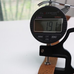 Flat Cork Cord by the Yard - Cinnamon - Etsy