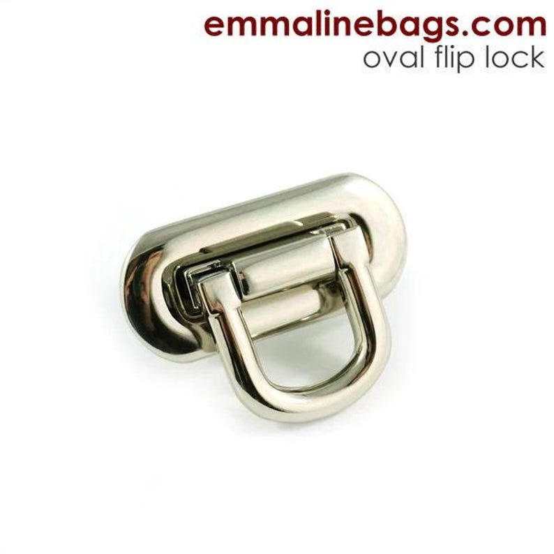 Oval Flip Lock - Etsy