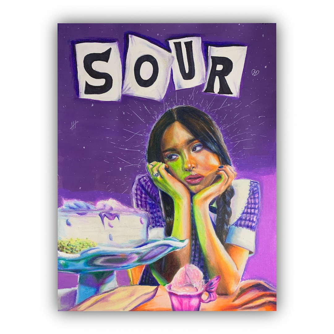 Olivia Rodrigo Sour Poster - Etsy