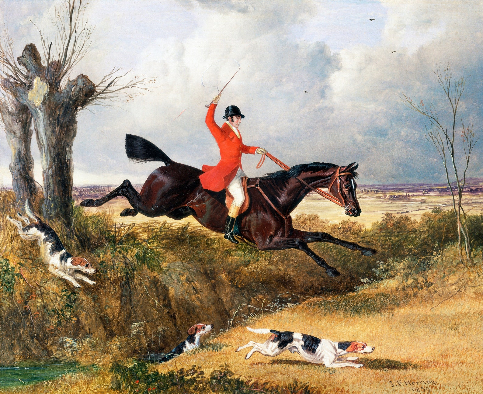 Fox Hunting Print Download Art Print Giclee Print Wall - Etsy Canada