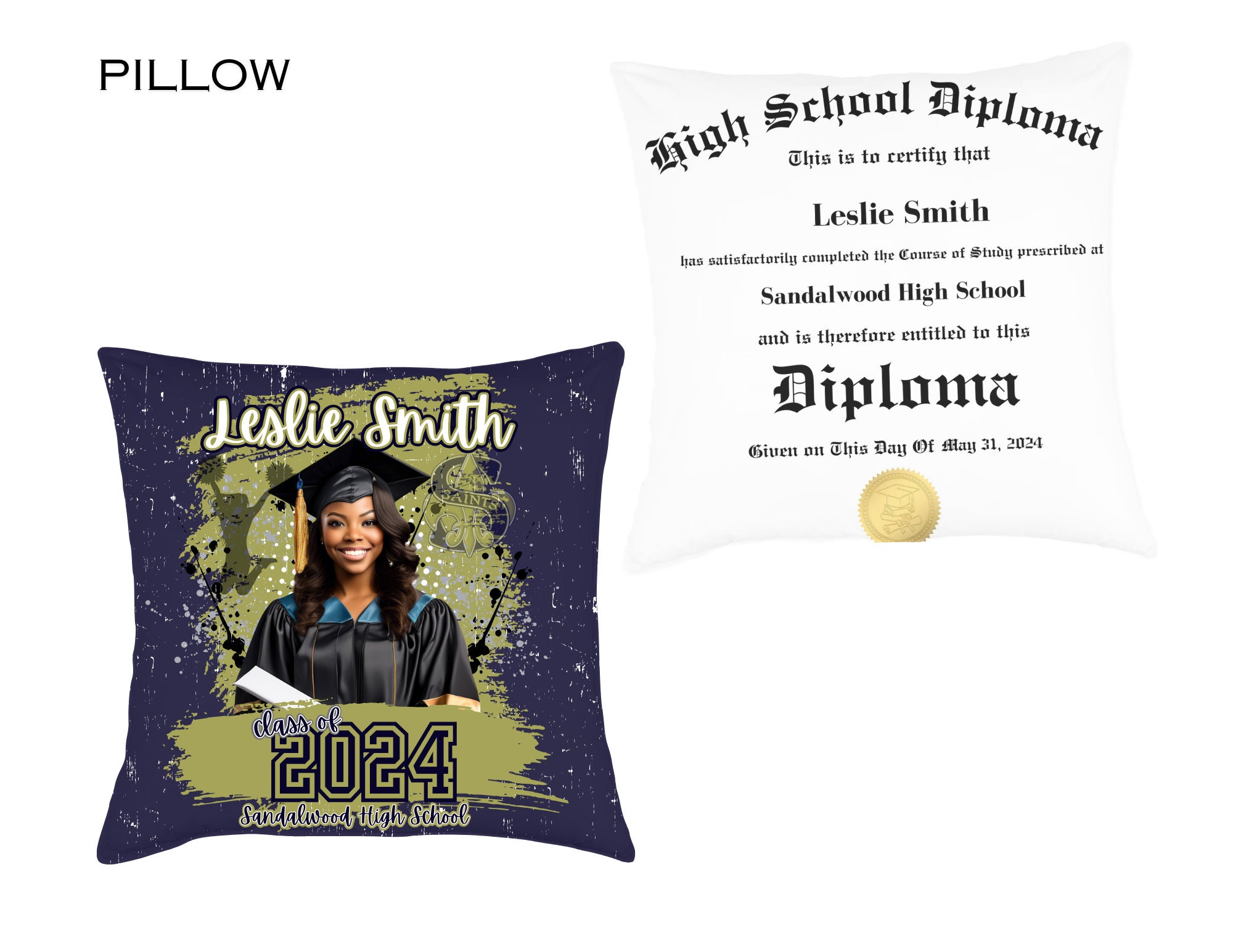 Editable Graduation Design Mockup - Etsy
