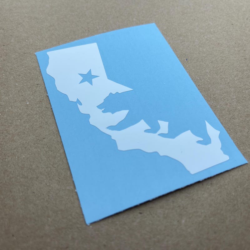 California Decal - Etsy