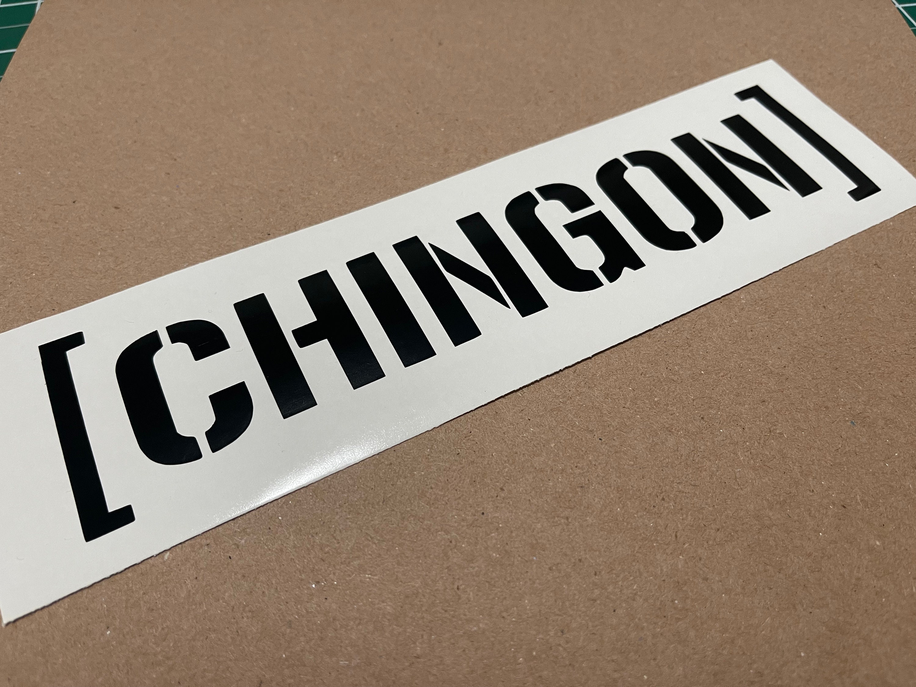 CHINGON Decal Sticker Calcomania - Etsy