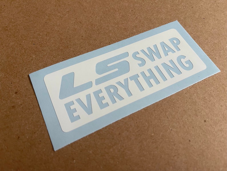 LS SWAP EVERYTHING Vinyl Decal Sticker - Etsy