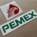 PEMEX 2 Piece Decal Sticker Calcomania - Etsy