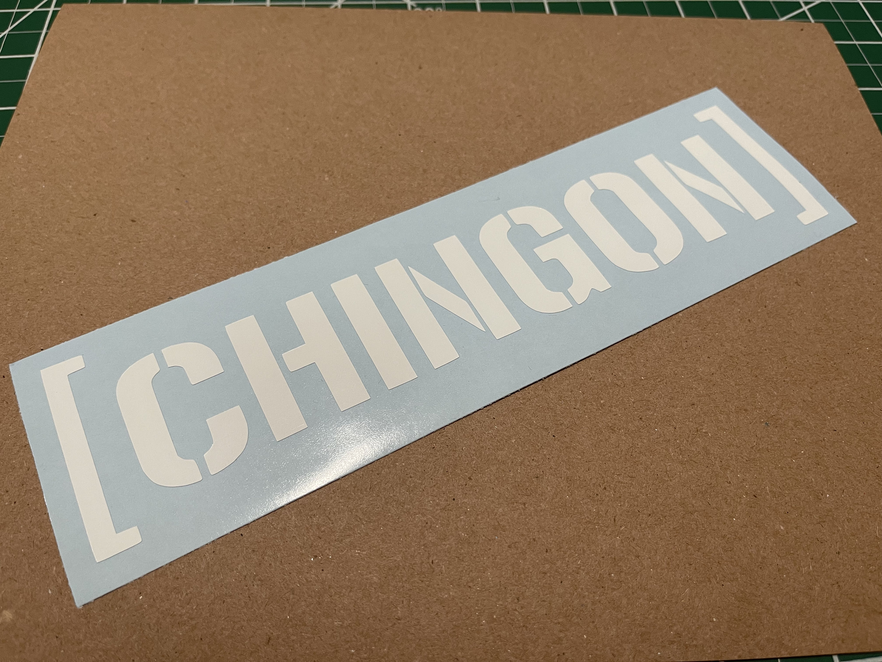 CHINGON Decal Sticker Calcomania - Etsy