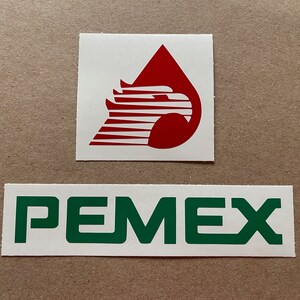 PEMEX 2 Piece Decal Sticker Calcomania - Etsy