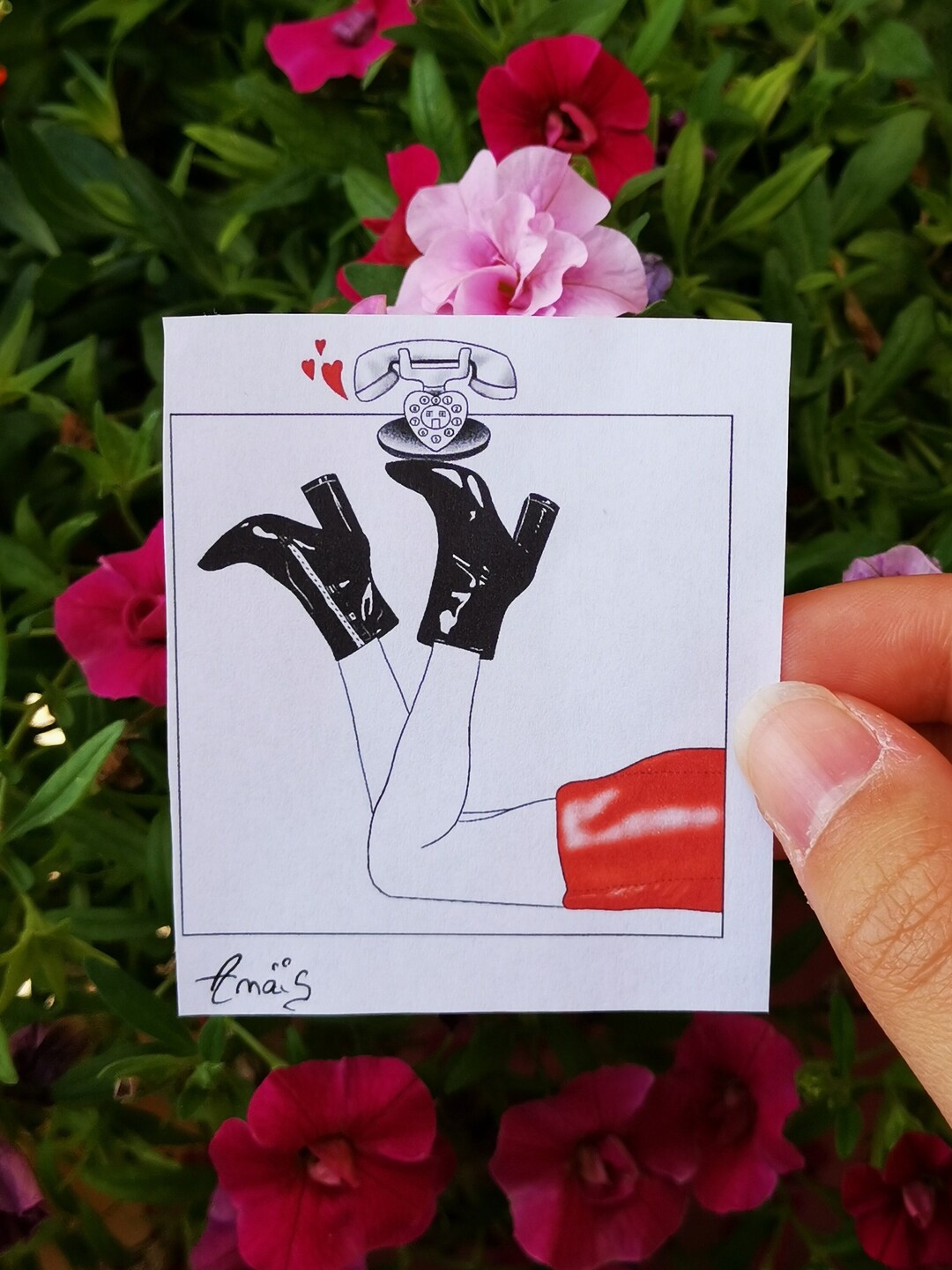 Late Night Talking Tattoo Design - Etsy