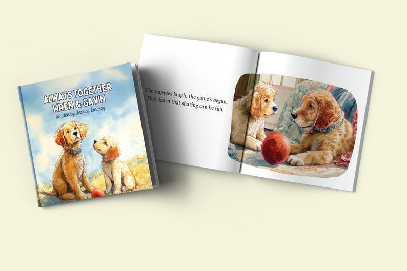 Personalized Puppy Storybook | Custom Name Children’s Picture Book ...