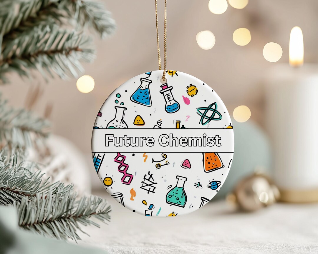 Chemistry Ornament, Future Chemist STEM Gift, Science Teacher or ...
