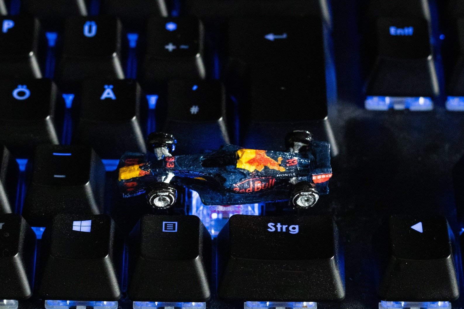 RACING CAR F1 Artisan Keycap | Etsy