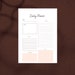 Daily Planner Printable Daily Planner Sheet Personal Daily 24 Hour ...