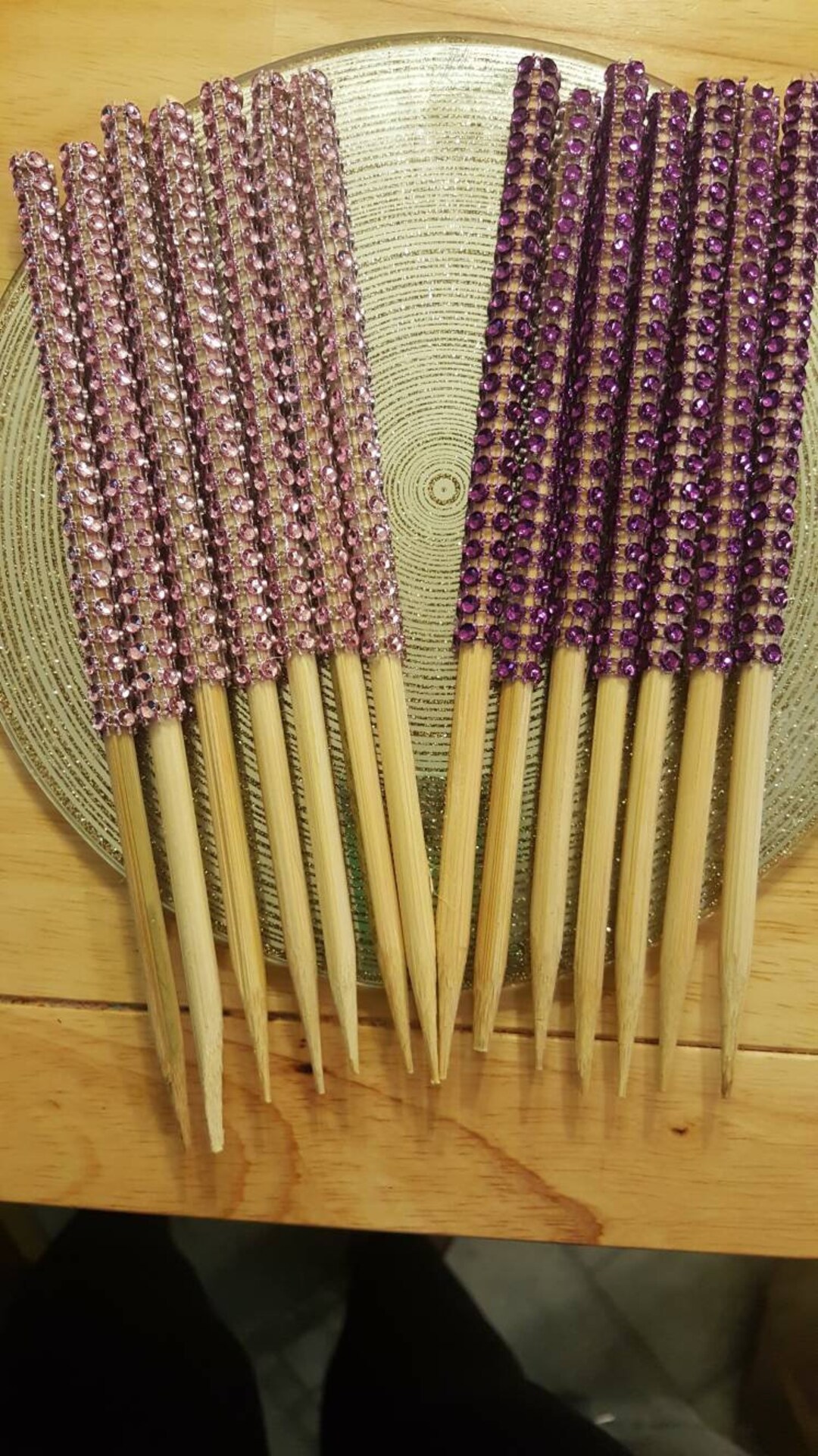 24 Bling Sticks Apple Sticks Measuring 5 1/2 in Length - Etsy