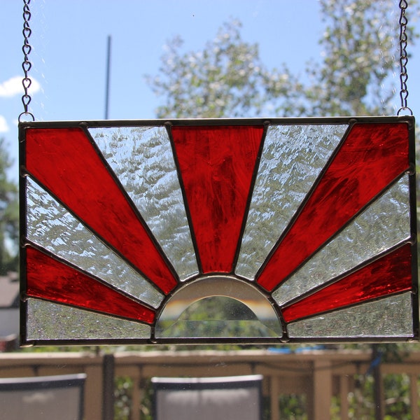 Stained Glass Red - Etsy