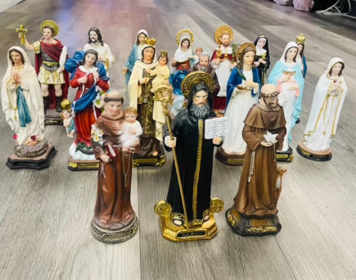 8 Inch Saint Statues/santos De 8 Pulgadas - Etsy
