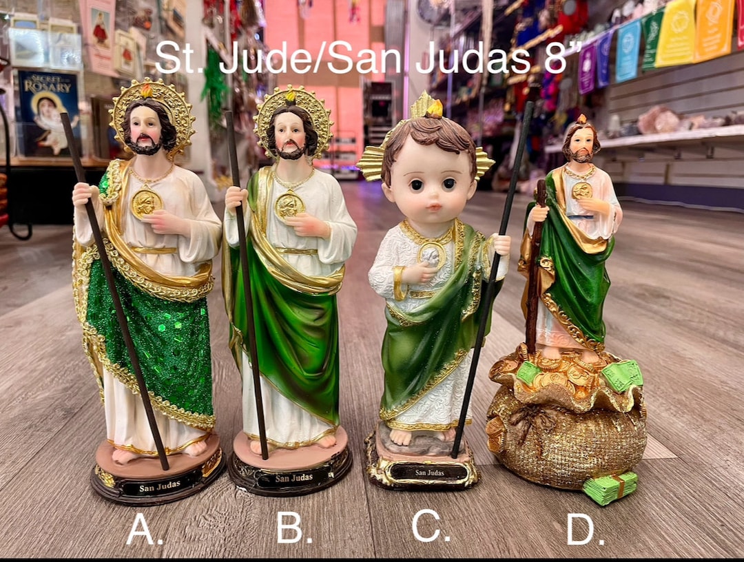 St. Jude/san Judas 8" Statues - Etsy