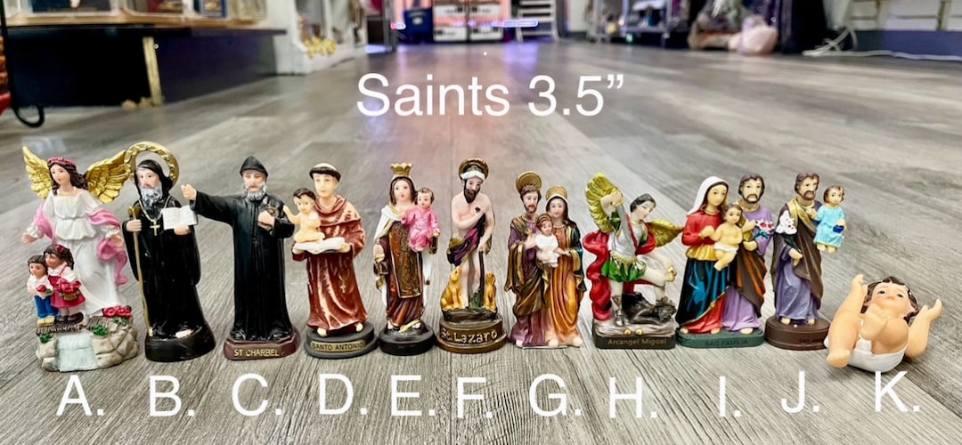 Saints/santos 3.5" - Etsy