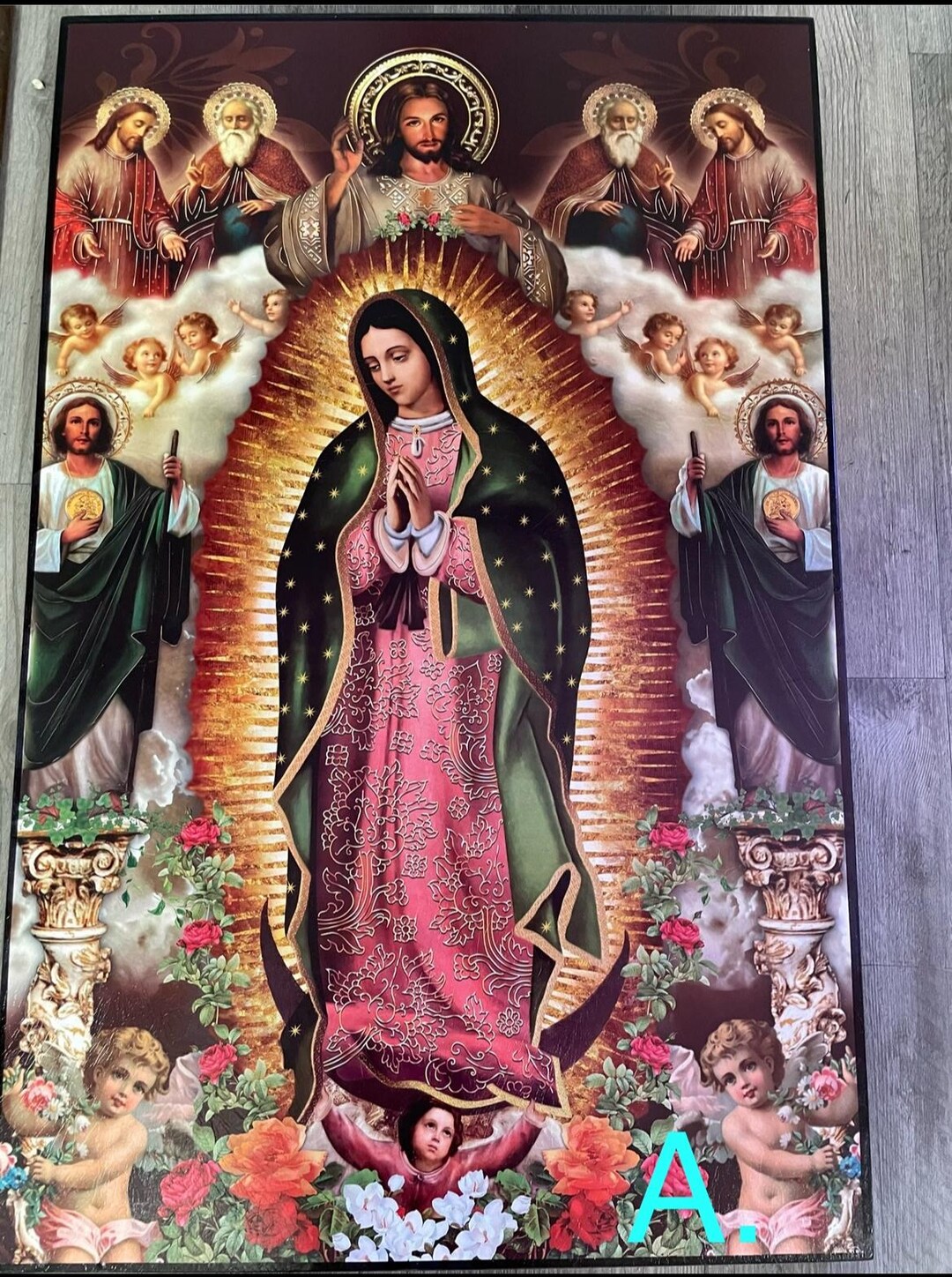 34 Inch Religious Saint Frames - Etsy