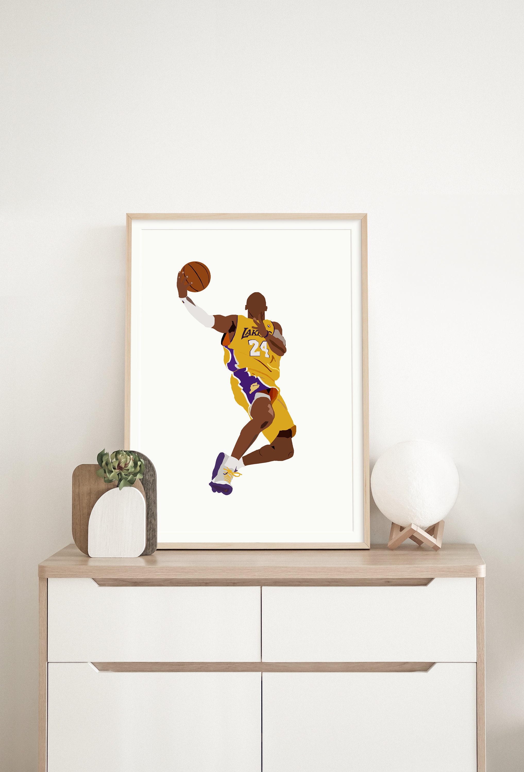 Kobe Bryant Poster NBA Posters, LA Lakers Kobe Bryant Tribute Poster ...