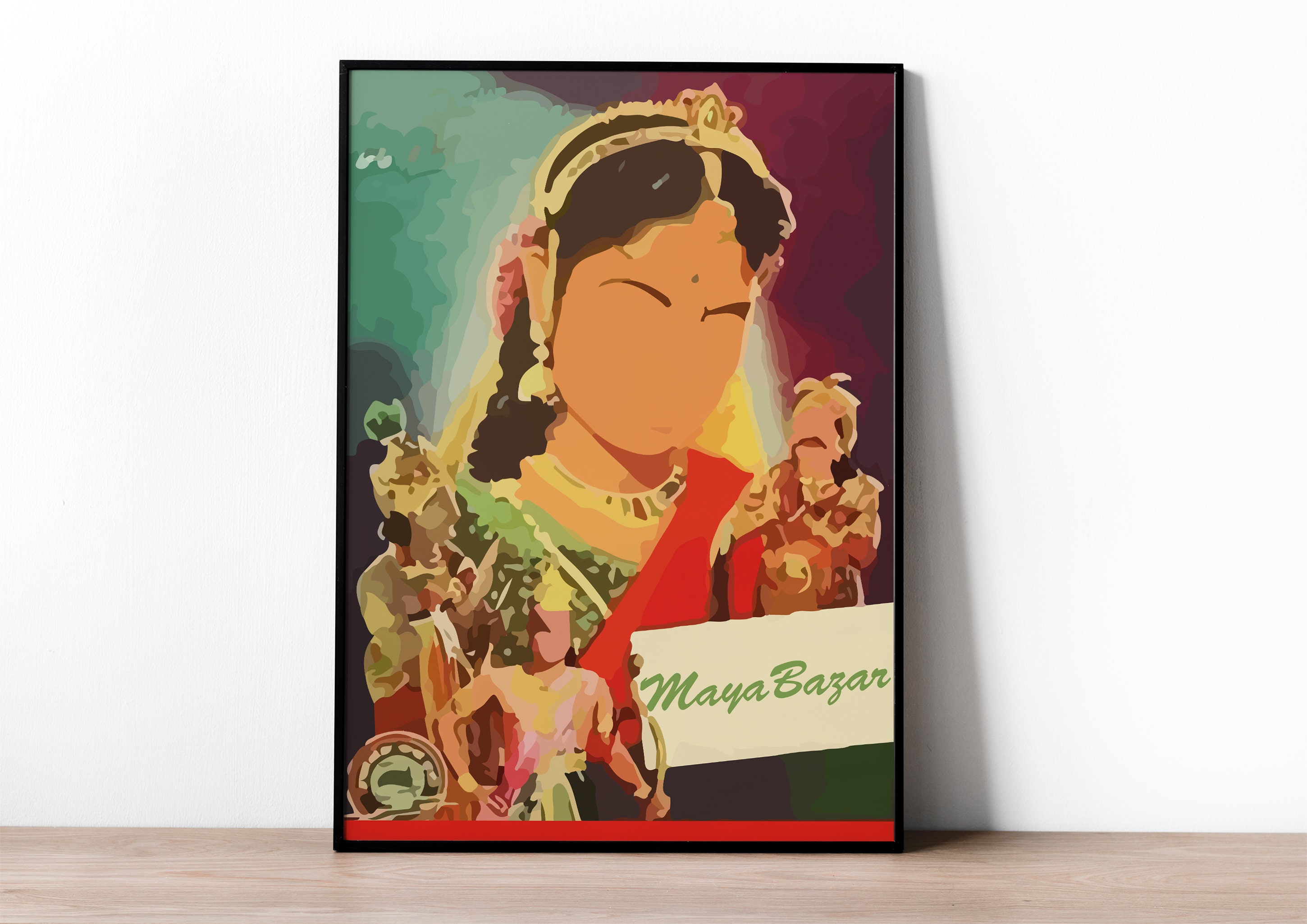 Maya Bazar - Tollywood Posters - Savitri - Gemini Ganesan - N. T. Rama ...