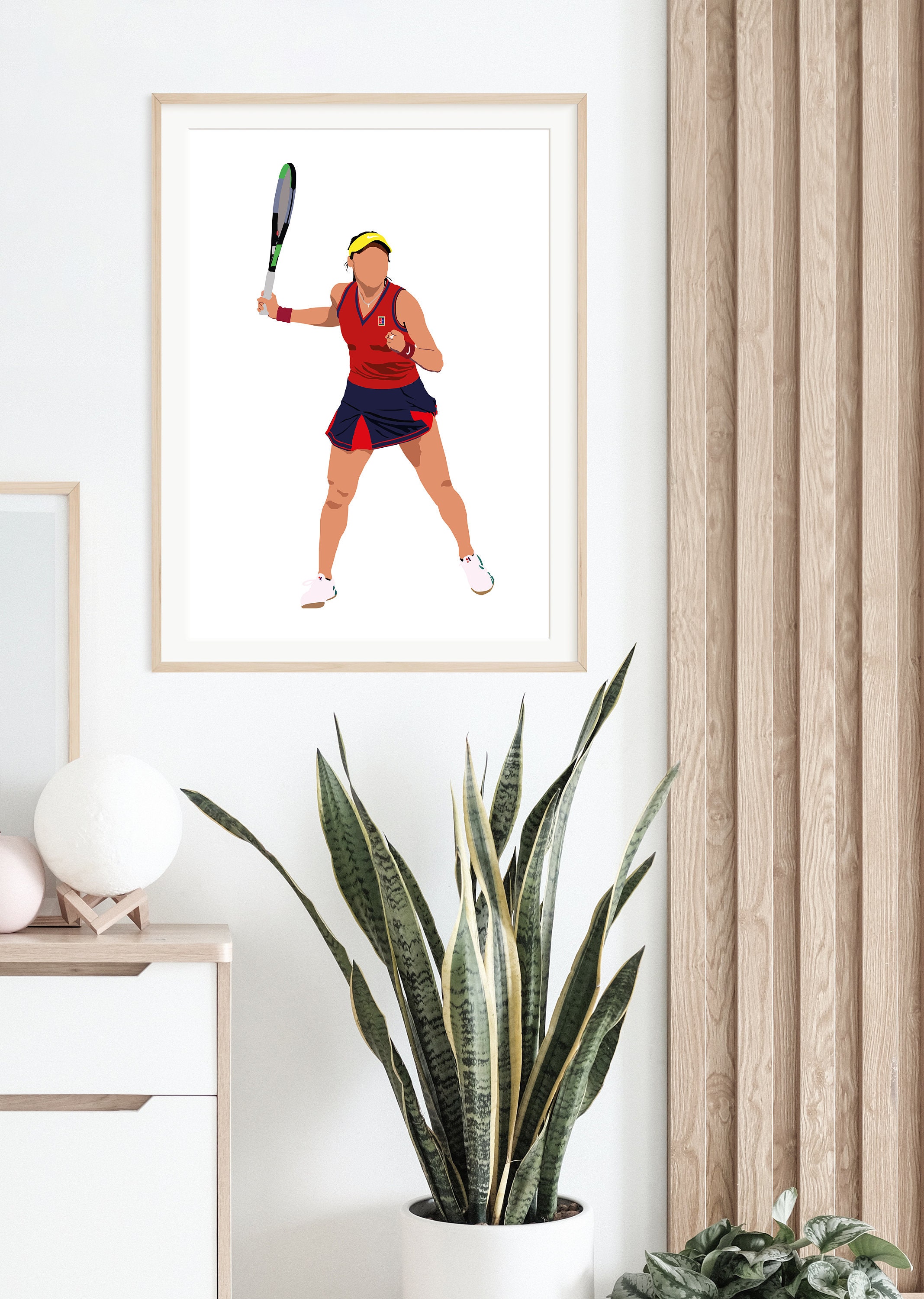 Emma Raducanu Poster Tennis US Open UK championship - Etsy