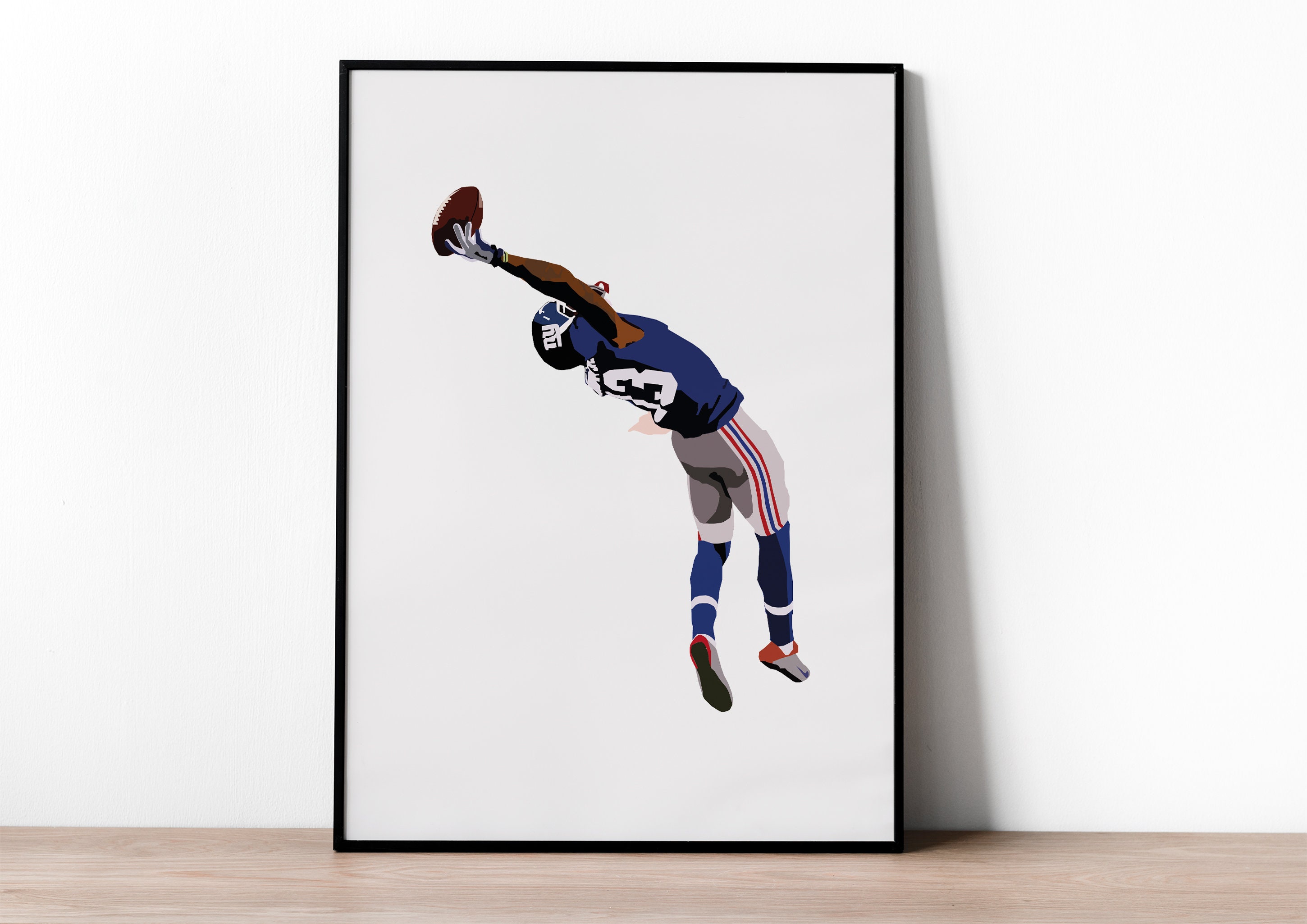 OBJ Poster, NFL Posters, Odell Beckham Junior, Odell Beckham Jr, New ...