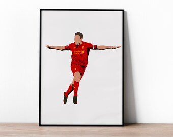 Steven Gerrard Poster - Etsy