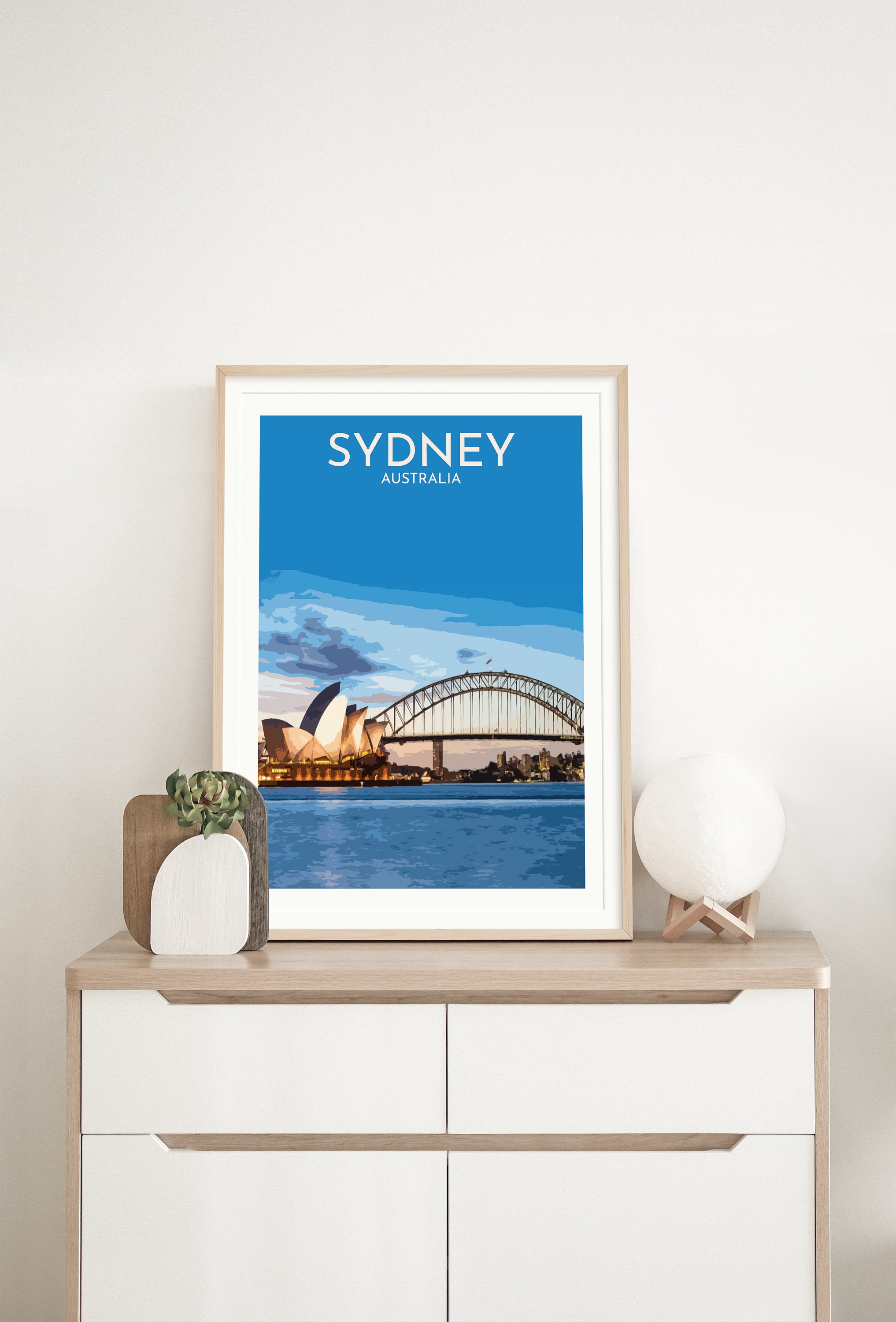 Sydney Print Australia Poster Sydney Australia Wall Art Print Opera ...