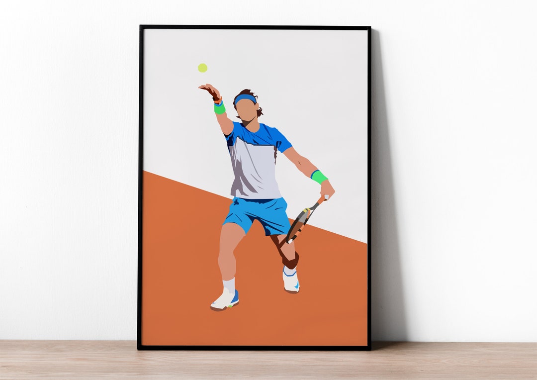 Rafael Nadal Poster - Tennis Posters, Roland Garros - Rafael Nadal ...