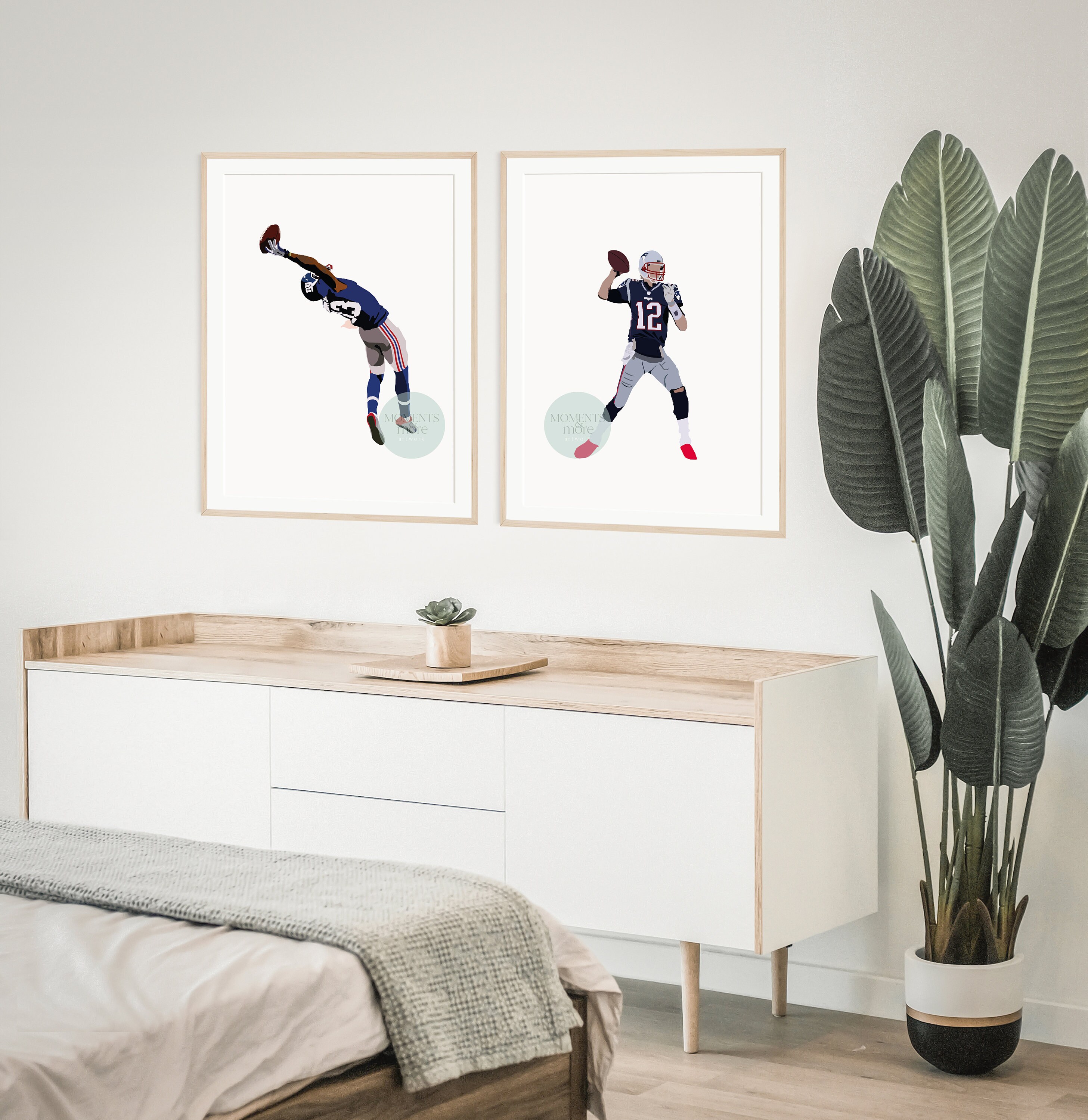 Tom Brady Poster NFL Posters TB12 New England Patriots - Etsy