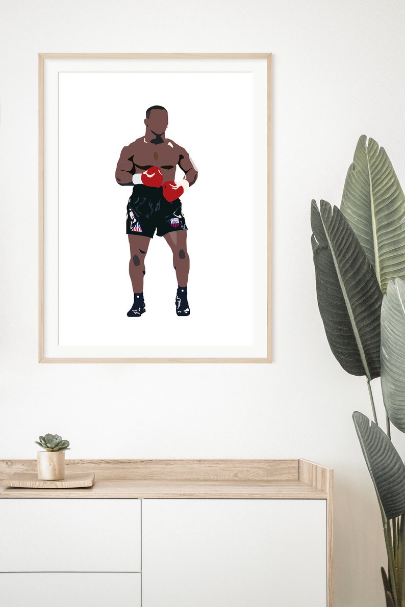 Mike Tyson Poster Boxing Posters, Iron Mike Boxing Print Boxing Legends ...