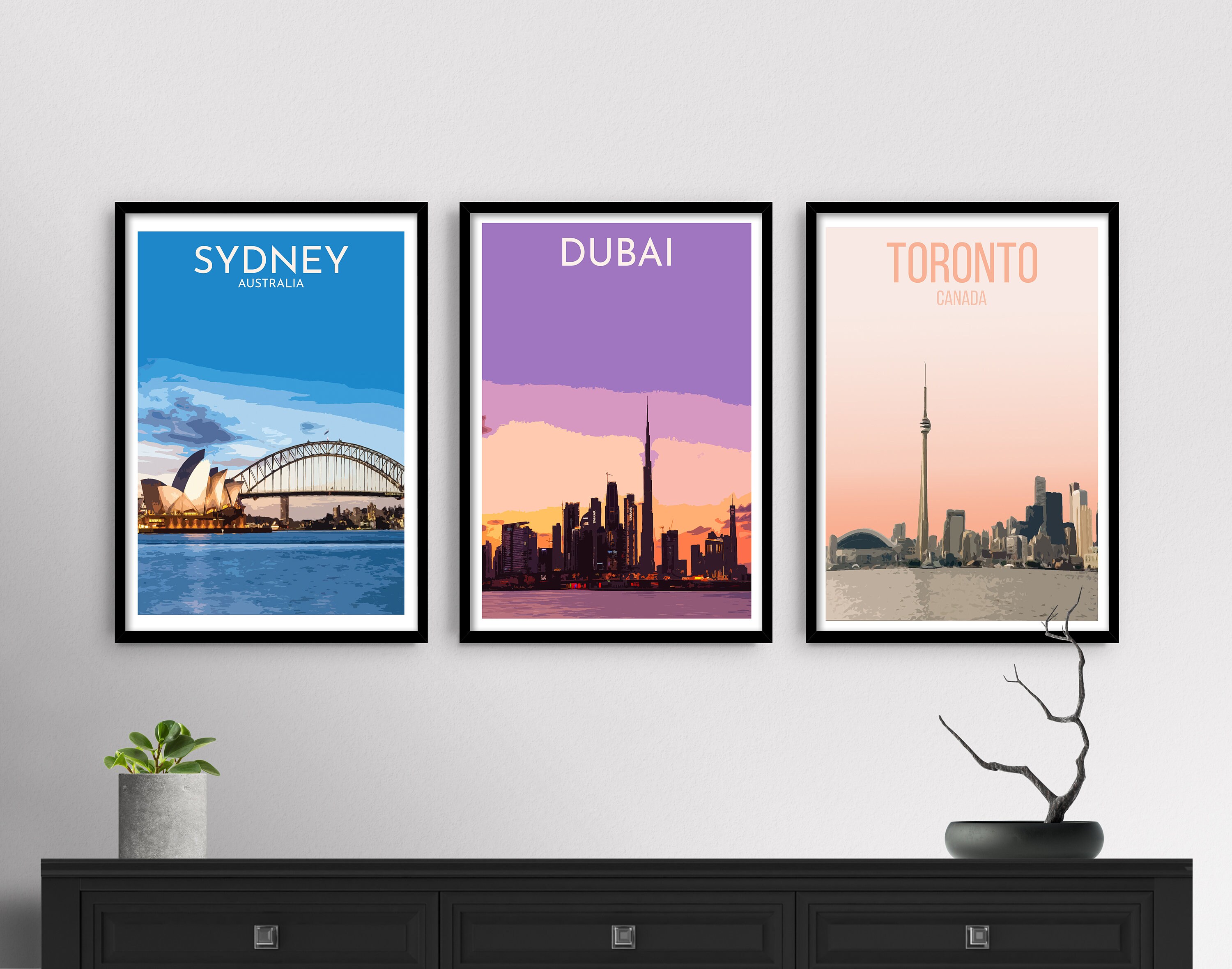 Sydney Print Australia Poster Sydney Australia Wall Art Print Opera ...