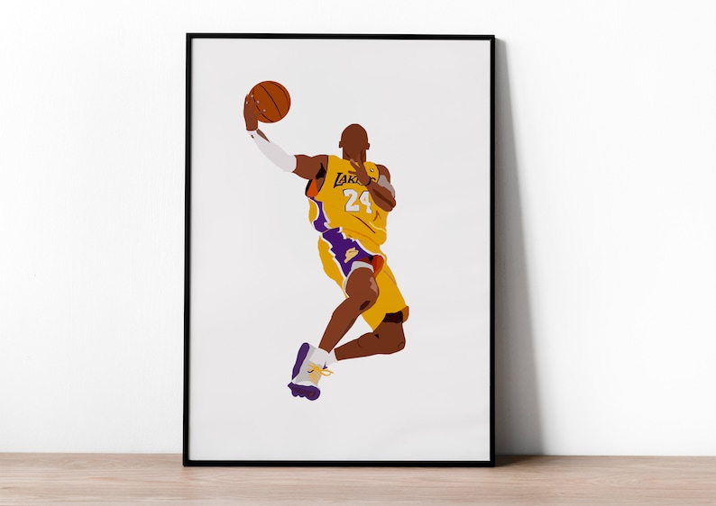 Kobe Bryant Poster - NBA Posters, LA Lakers - Kobe Bryant Tribute ...